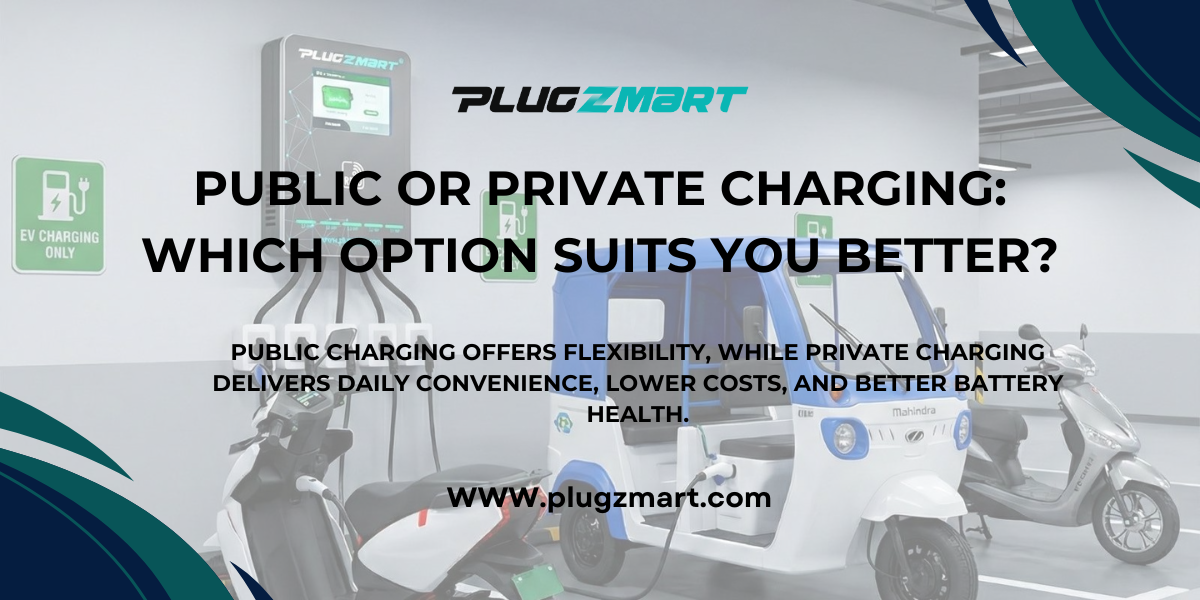 Public or Private Charging: Which Option Suits You Better? – Plugzmart Blog